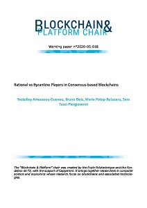Rational vs Byzantine Players in consensus-based Blockchains - Blockchain@X